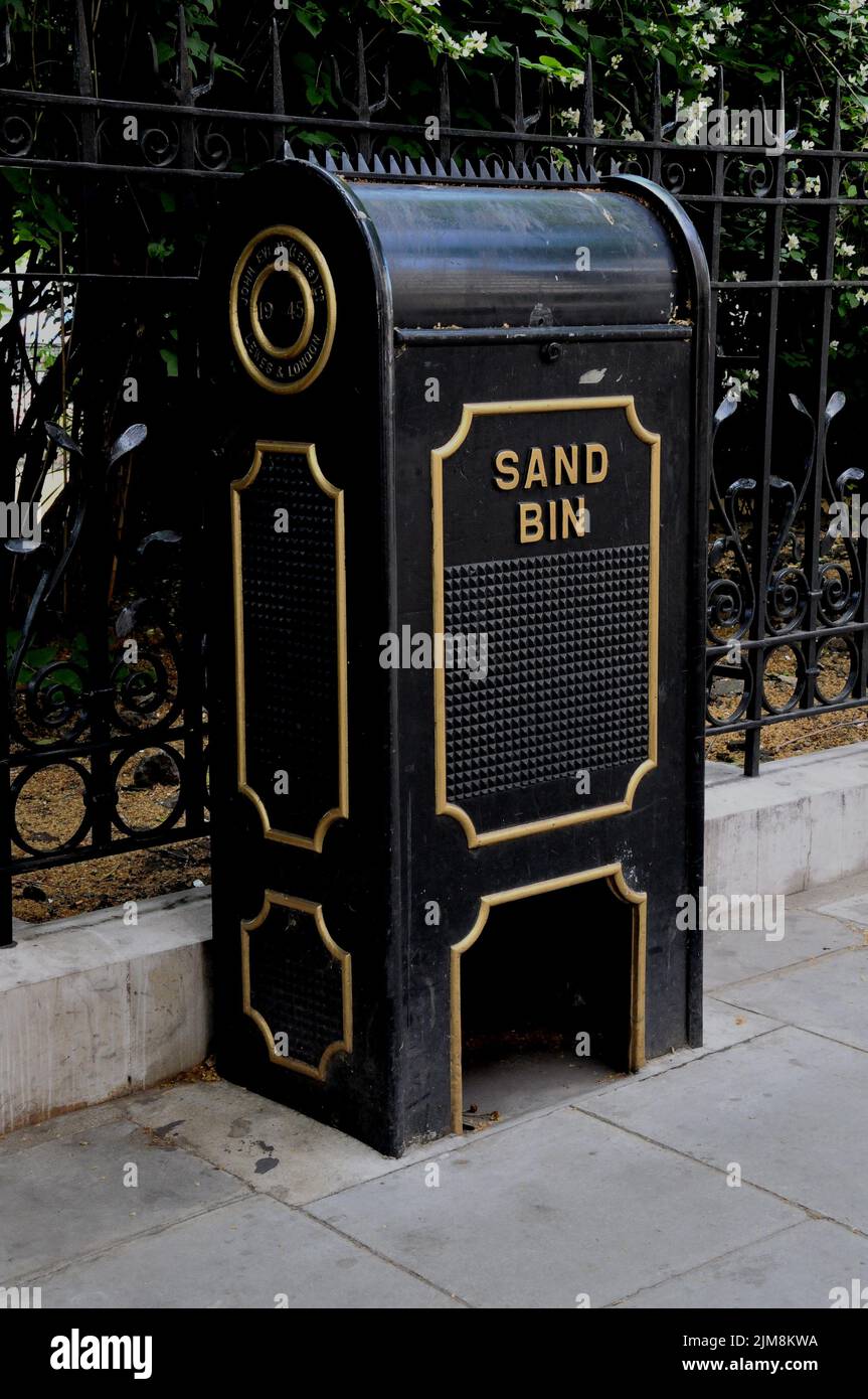 London sand bin Stock Photo - Alamy