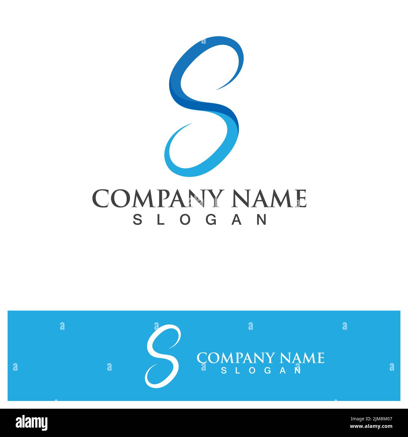 Business corporate letter S logo design vector Stock Vector Image & Art ...