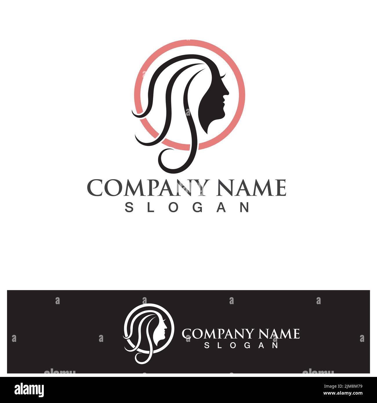 Hair treatments logo vector icon Stock Vector Image & Art - Alamy