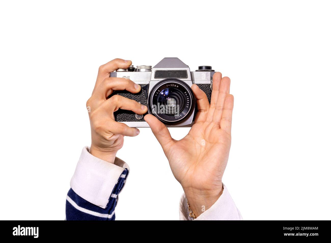 Children with camera Cut Out Stock Images & Pictures - Alamy