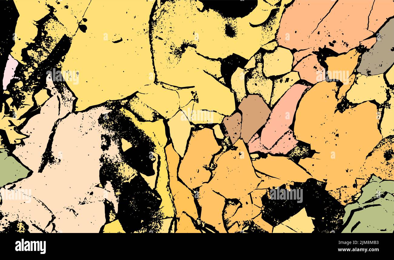 Dry hot cracked ground Stock Vector Images - Alamy