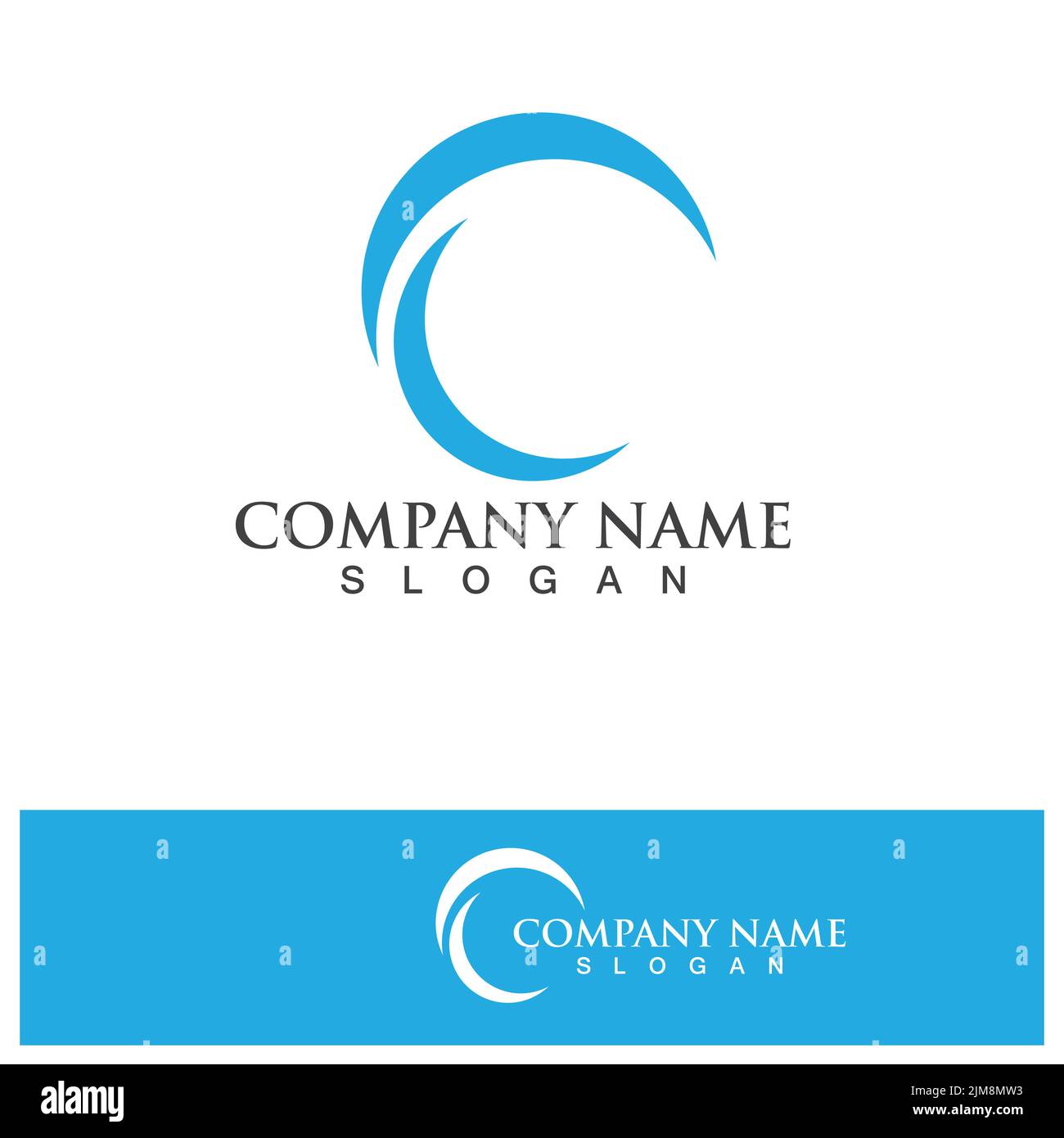C Letter Logo Template vector icon design Stock Vector Image & Art - Alamy