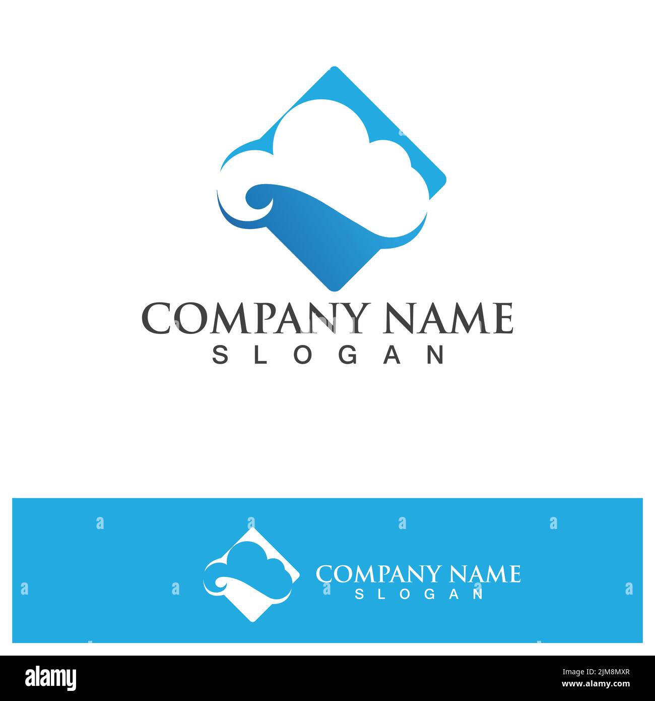 Cloud Logo And Symbol Icon template vector icon illustration Stock ...