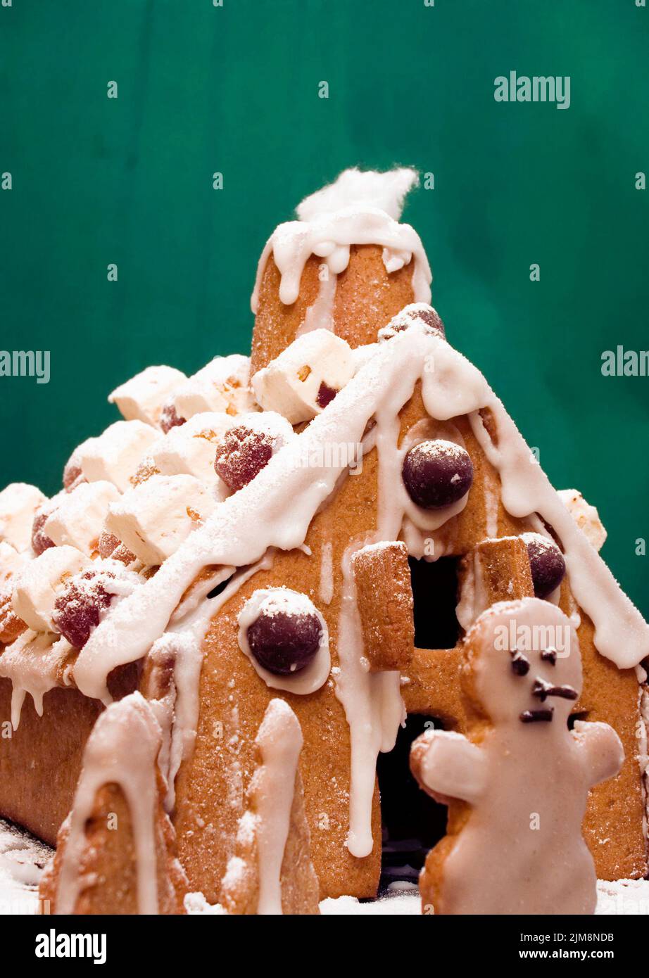 Sweet Gingerbread House Stock Photo - Alamy