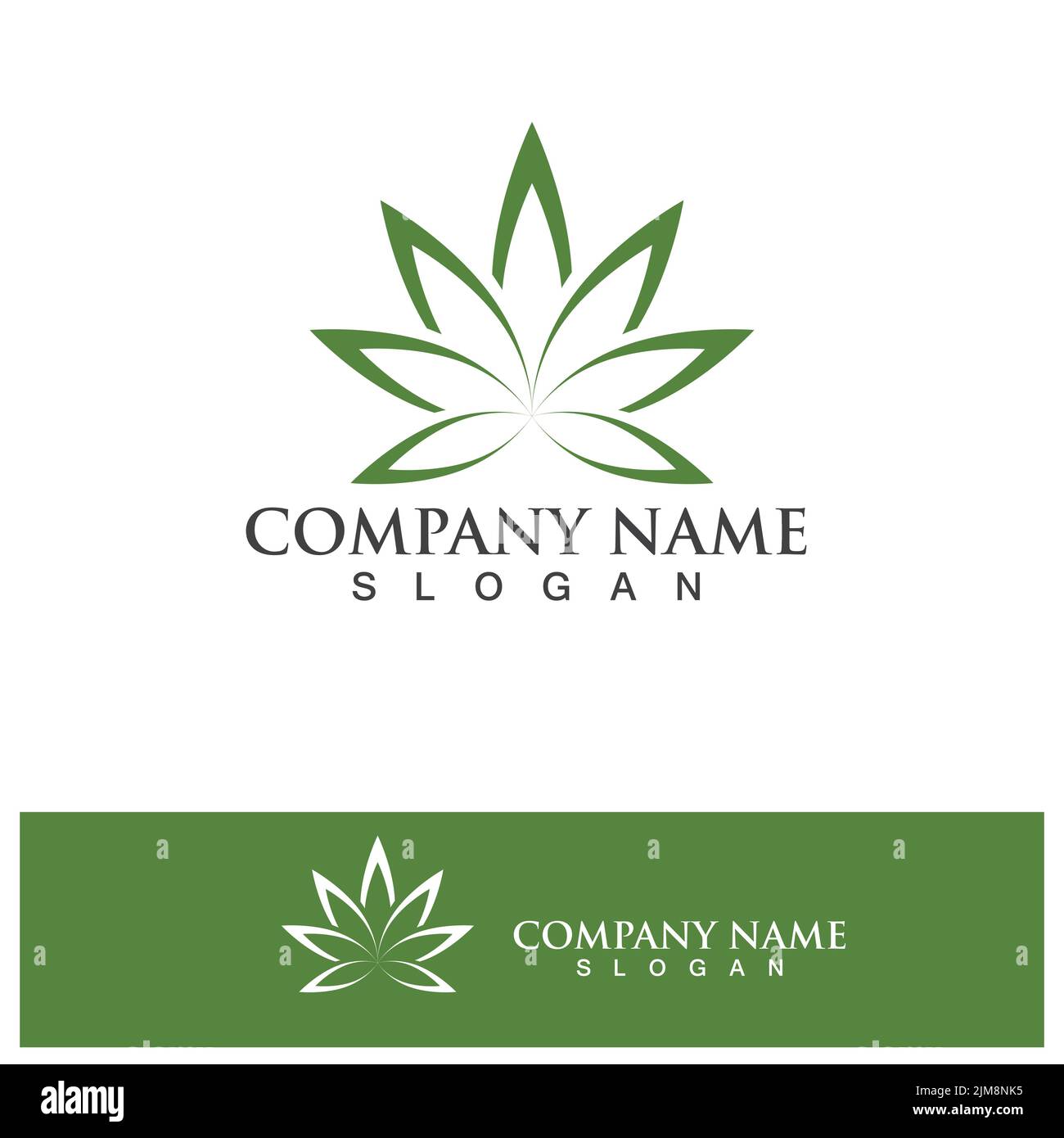 Cannabis leaf elements Stock Vector Image & Art - Alamy
