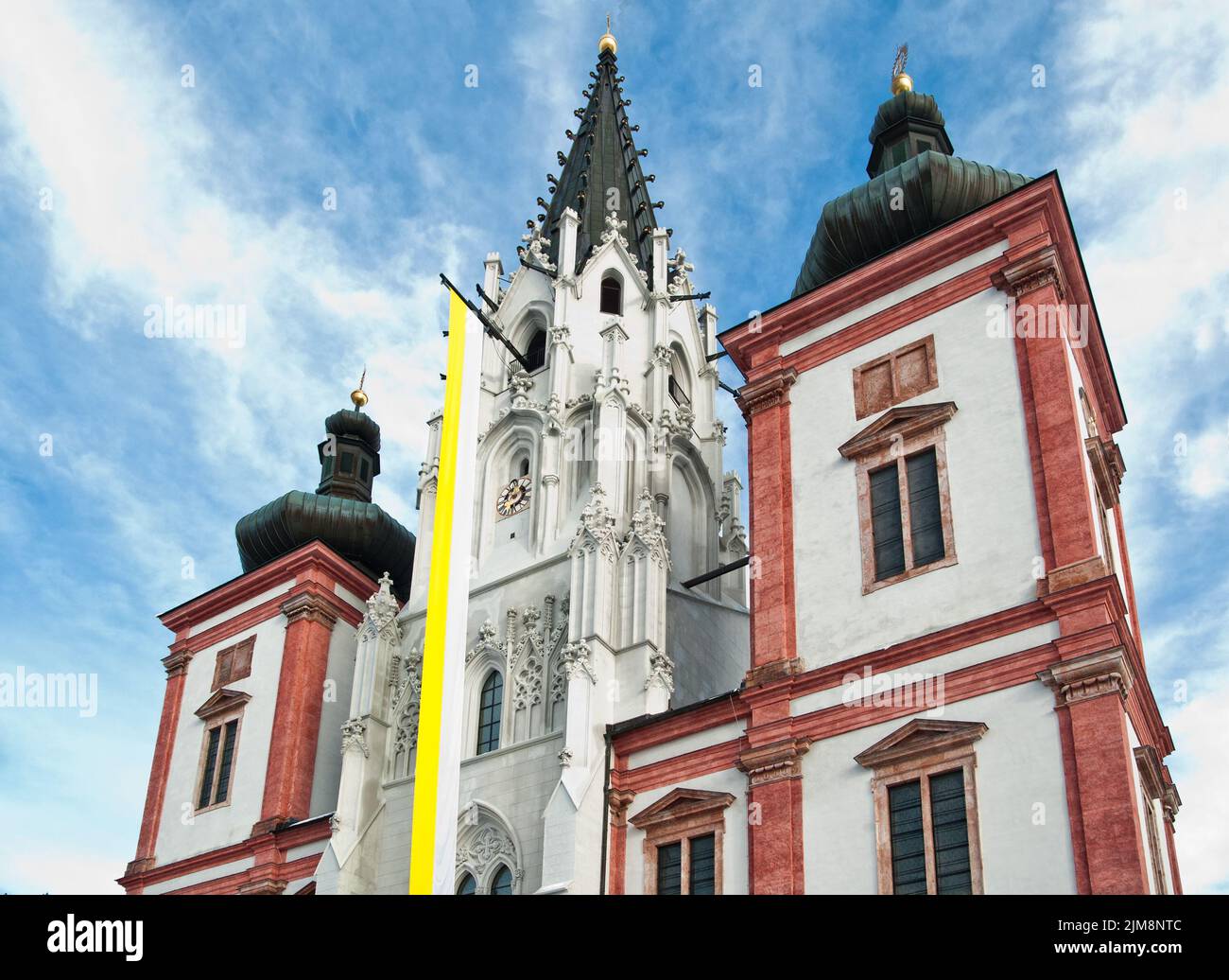 Mariazell flag hi-res stock photography and images - Alamy