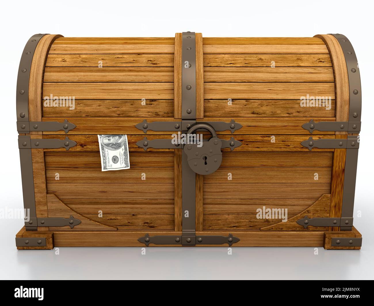 Treasure chest with gold key hi-res stock photography and images - Alamy