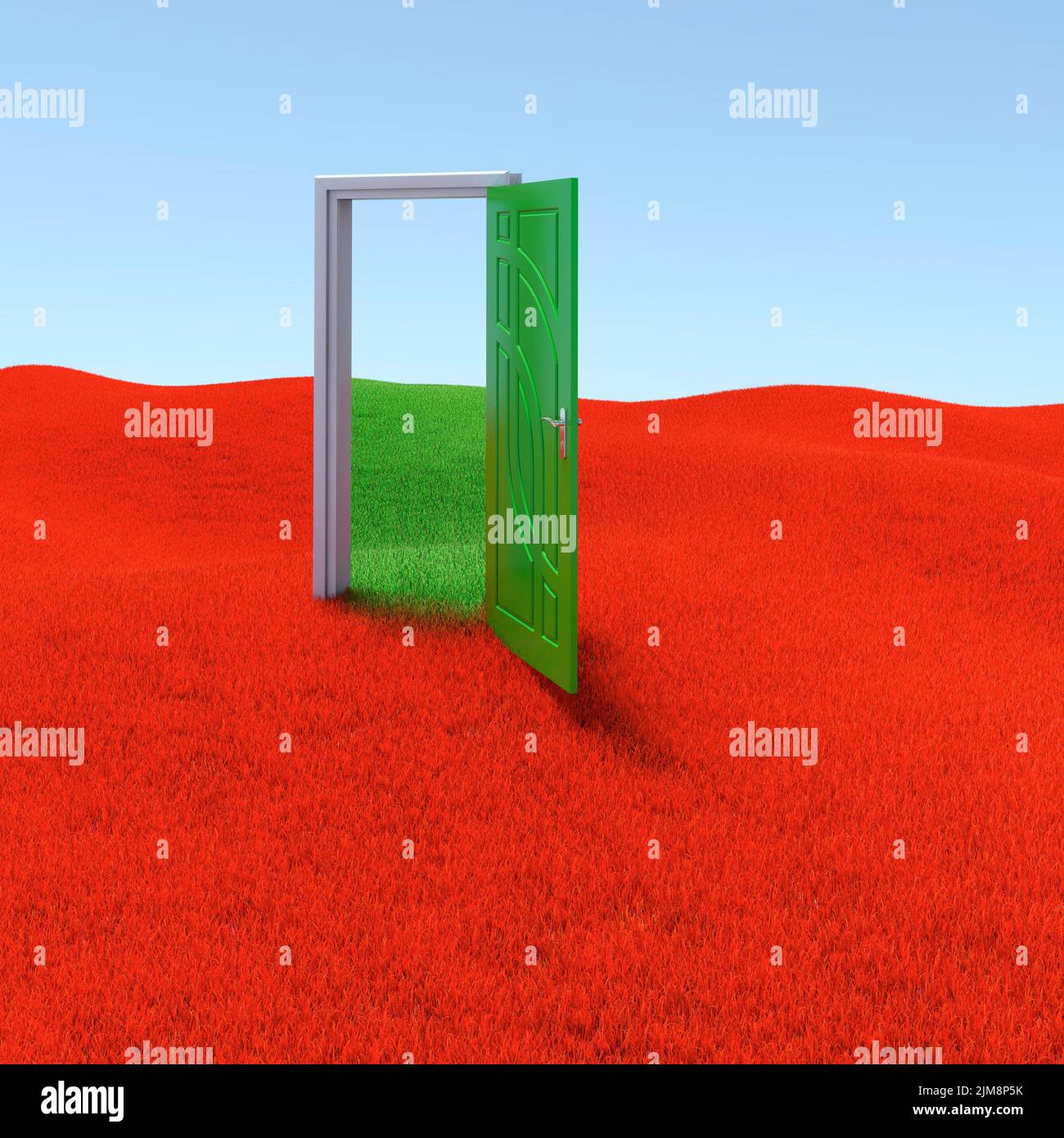 Mysterious door hi-res stock photography and images - Alamy