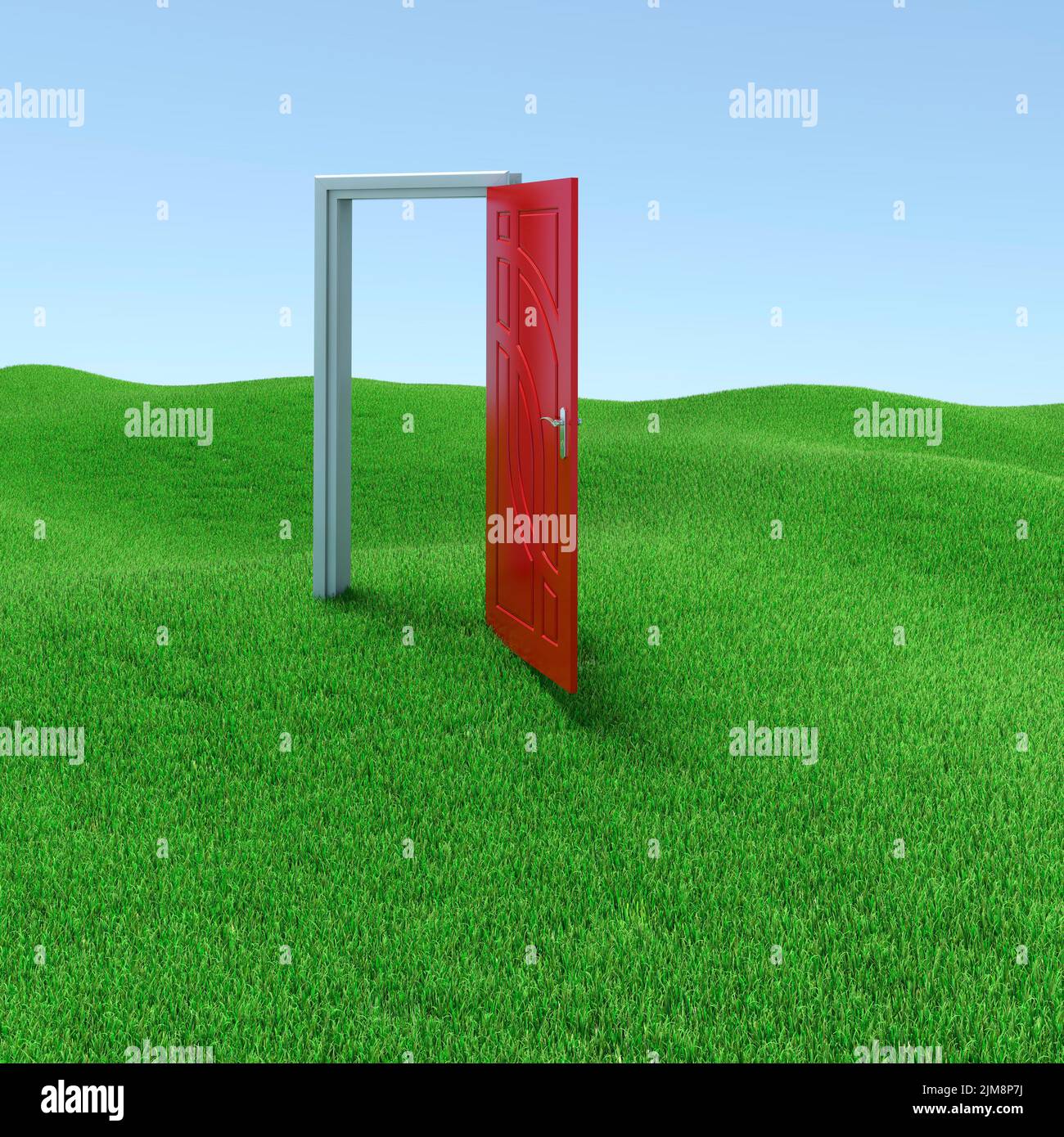 Mysterious door hi-res stock photography and images - Alamy