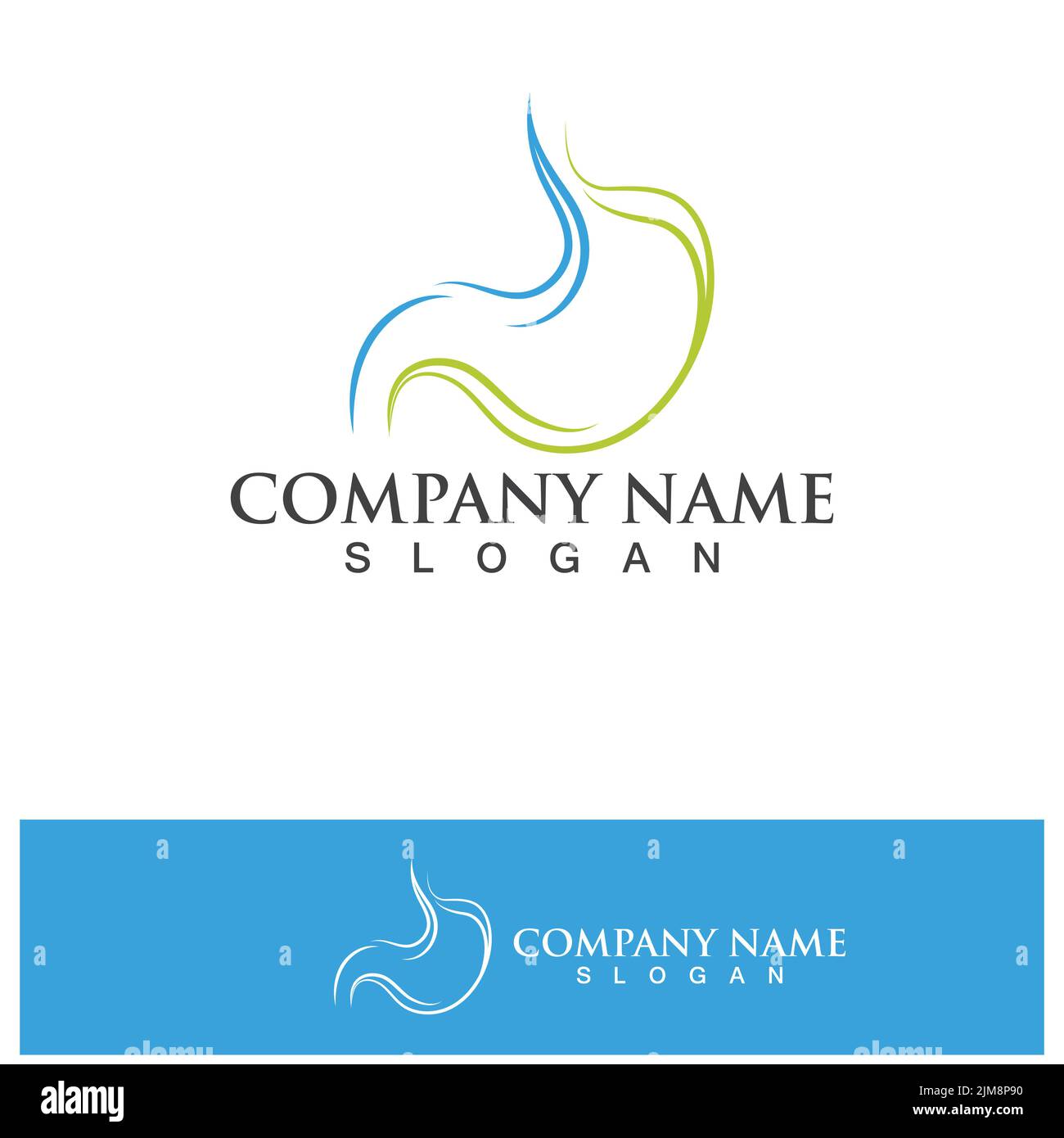 Stomach Health Logo vector illustration design - creative ...