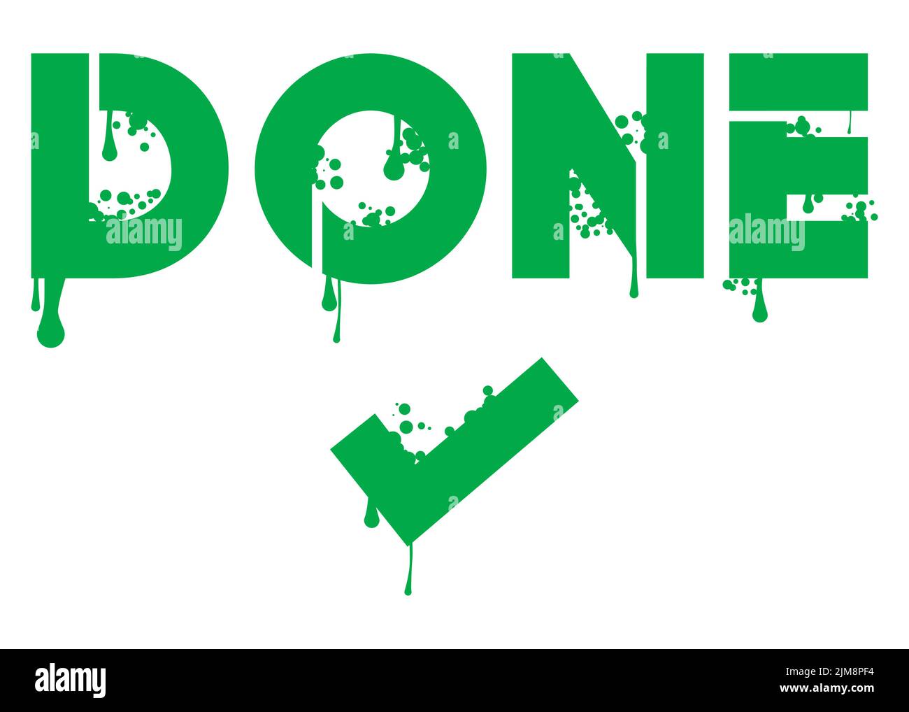 Done text with Checkmark, Graffiti tag. Abstract modern street art ... Done text with Checkmark, Graffiti tag. Abstract modern street art ...