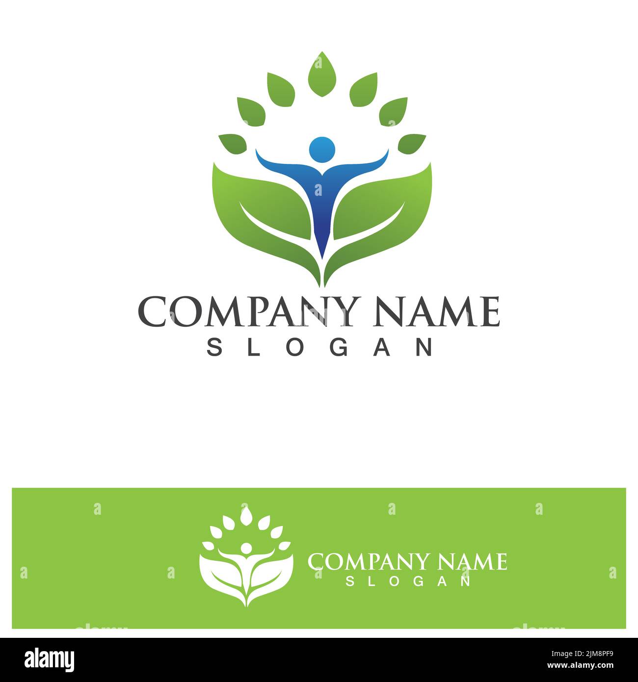Health People Logo Vector illustration Design Template Stock Vector ...
