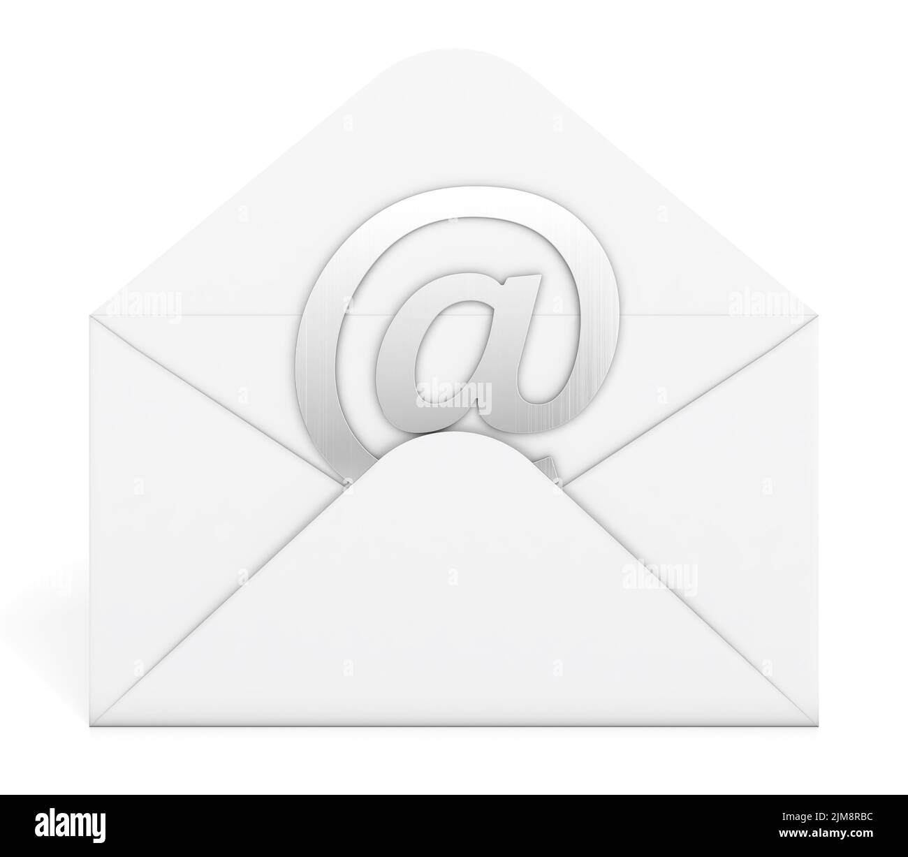 Envelope mail message stamp Cut Out Stock Images & Pictures - Alamy