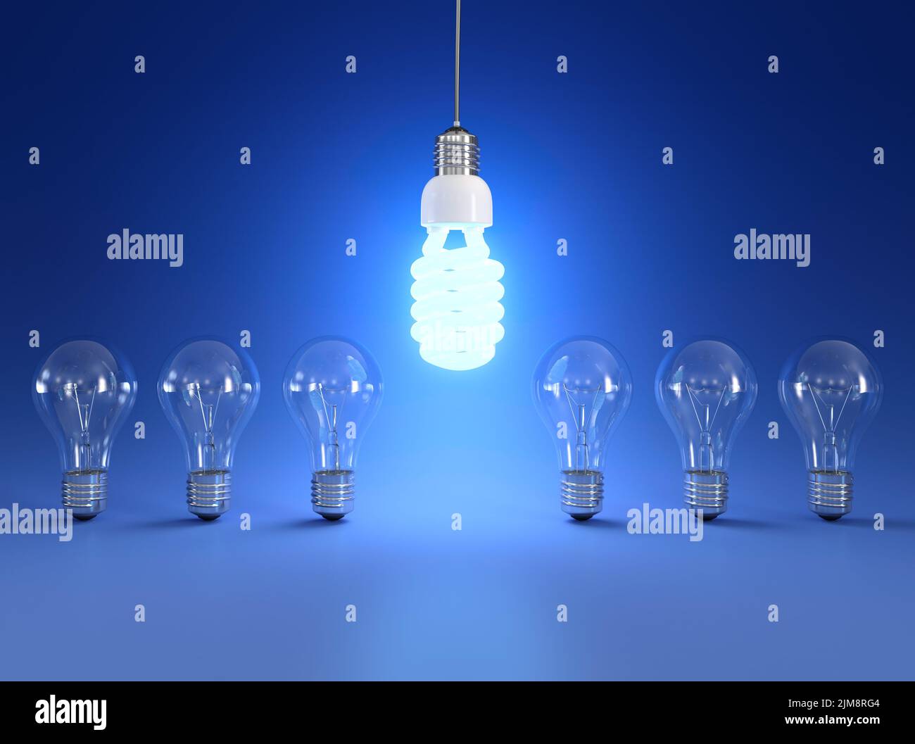 Energy saving light bulb Stock Photo - Alamy