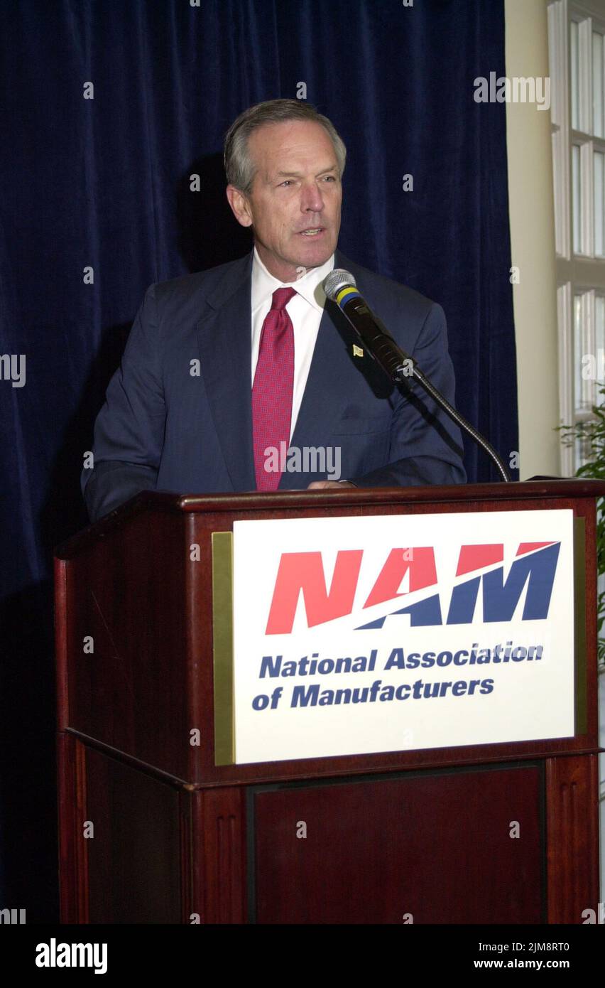 Office of the Secretary - SECRETARY DONALD EVANS WITH TRADE COMMITTEE ...