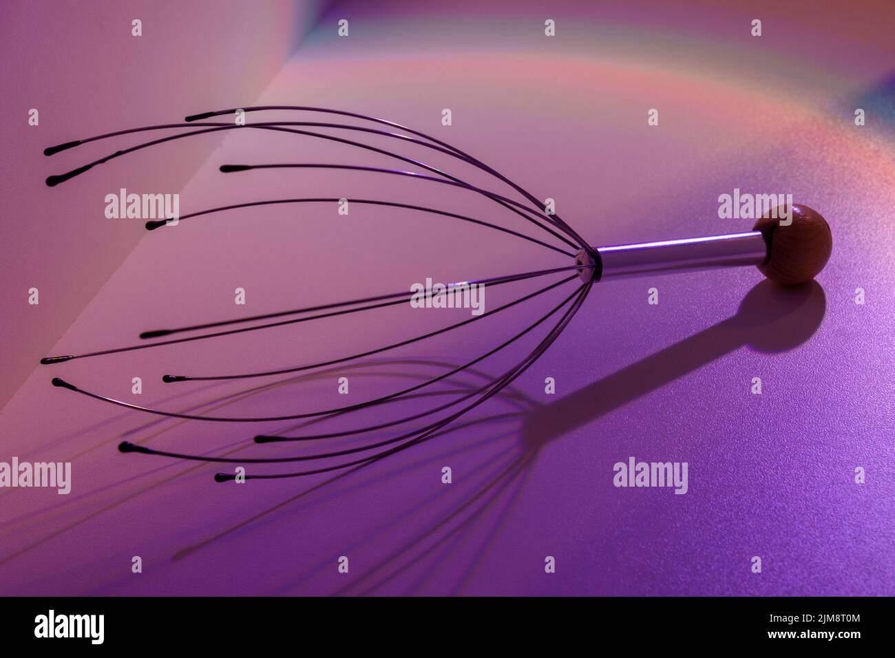 Manual massage for the head device. Allows you to relax and get rid of ...