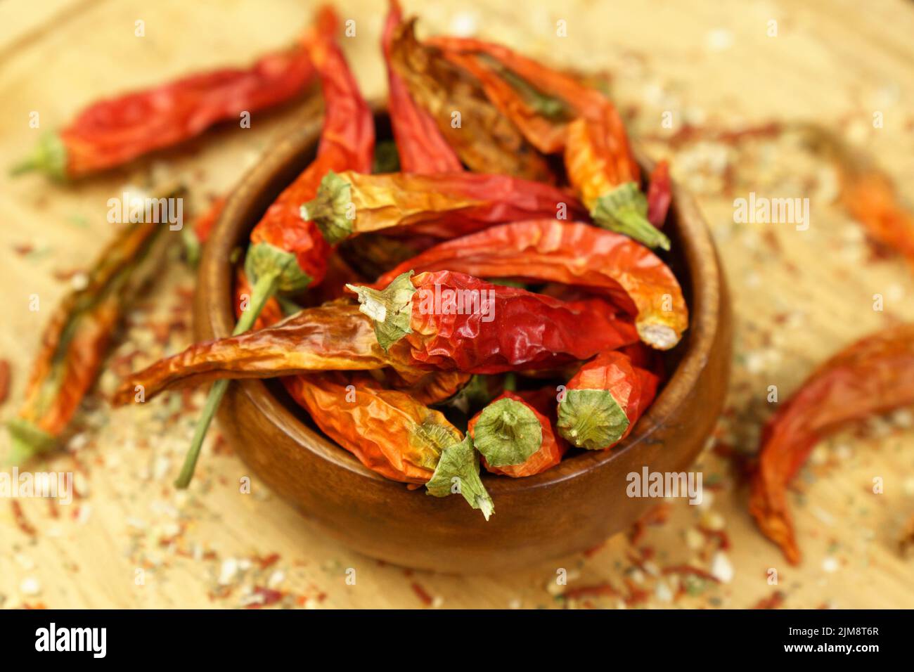 Dried Red Chilli, Food Ingredient, for make chilli powder to keep for a ...