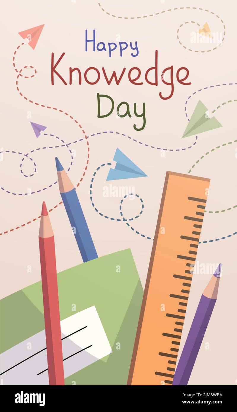 Back to school, happy start of the school year - Vector illustration ...