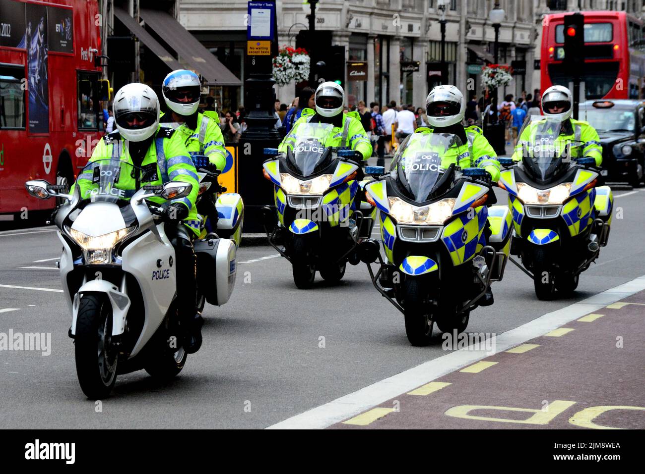 Police outriders hi-res stock photography and images - Alamy
