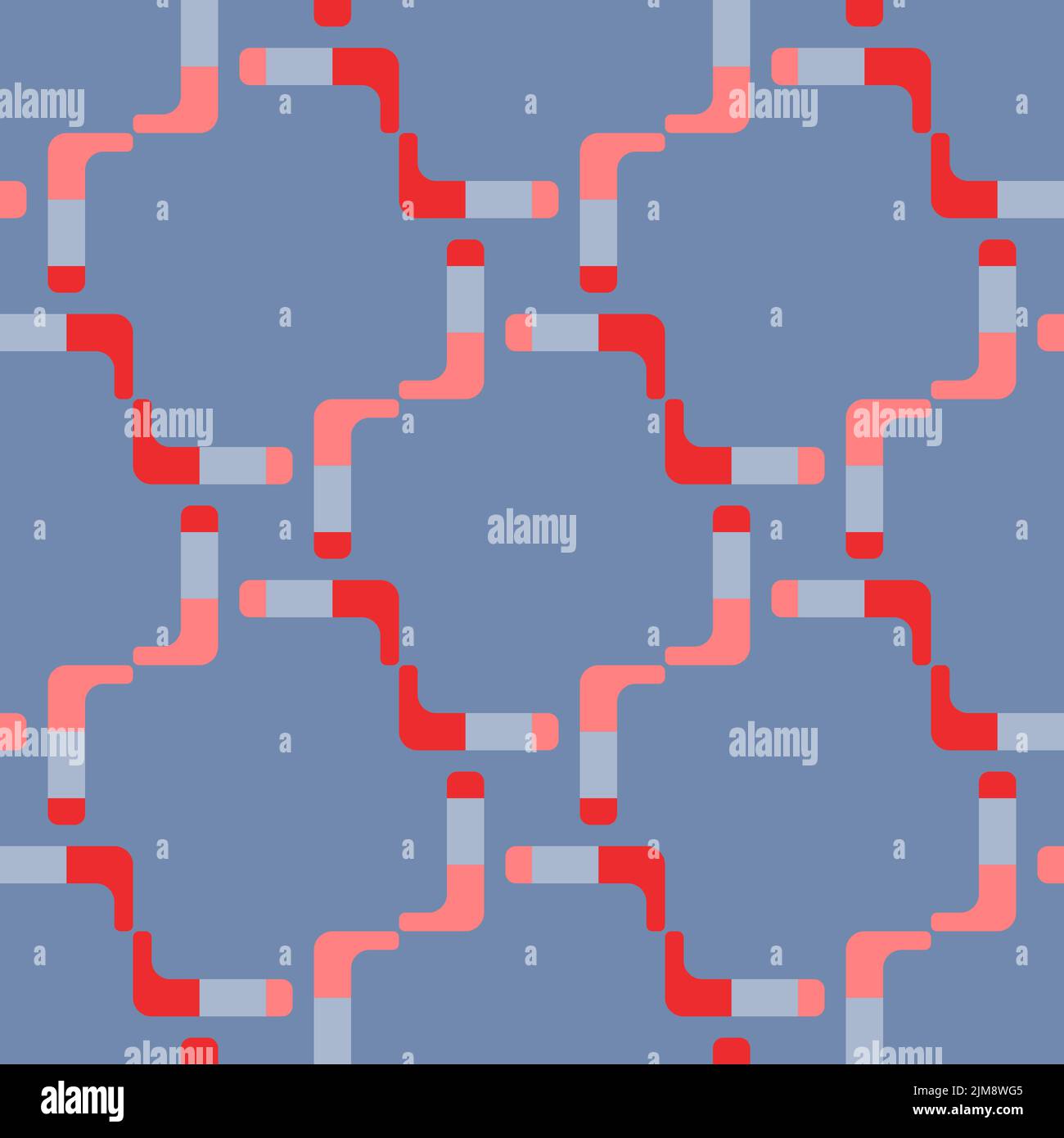 Simple soft geometric shapes will decorate any surface or thing and ...