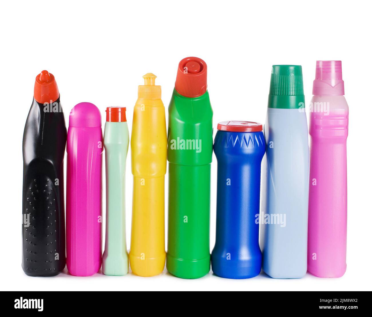 Assortment of means for cleaning isolated Stock Photo - Alamy