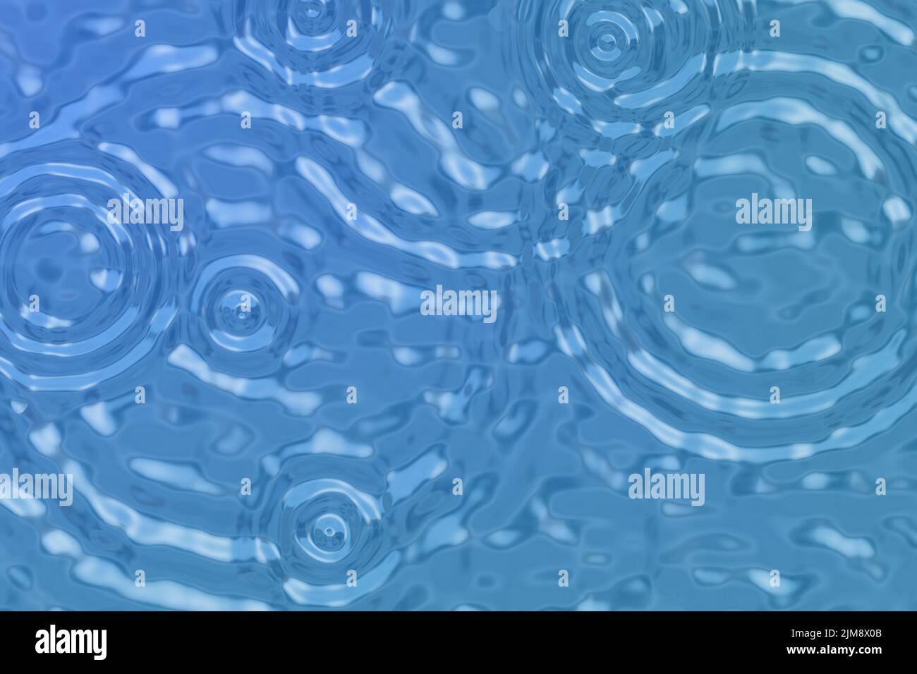 Rain drops blue backgrounds Stock Photo - Alamy
