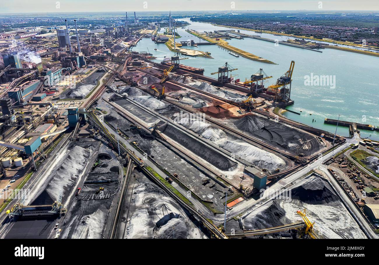 coal handling terminal and storage with heavy industry in the ...