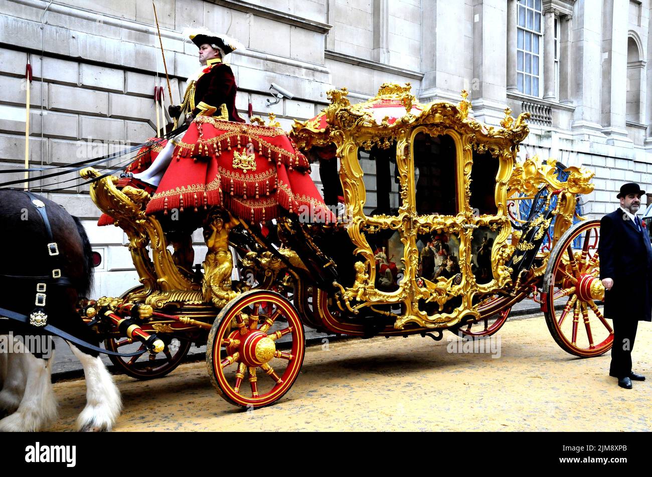London Lord Mayor's gold coach Stock Photo - Alamy