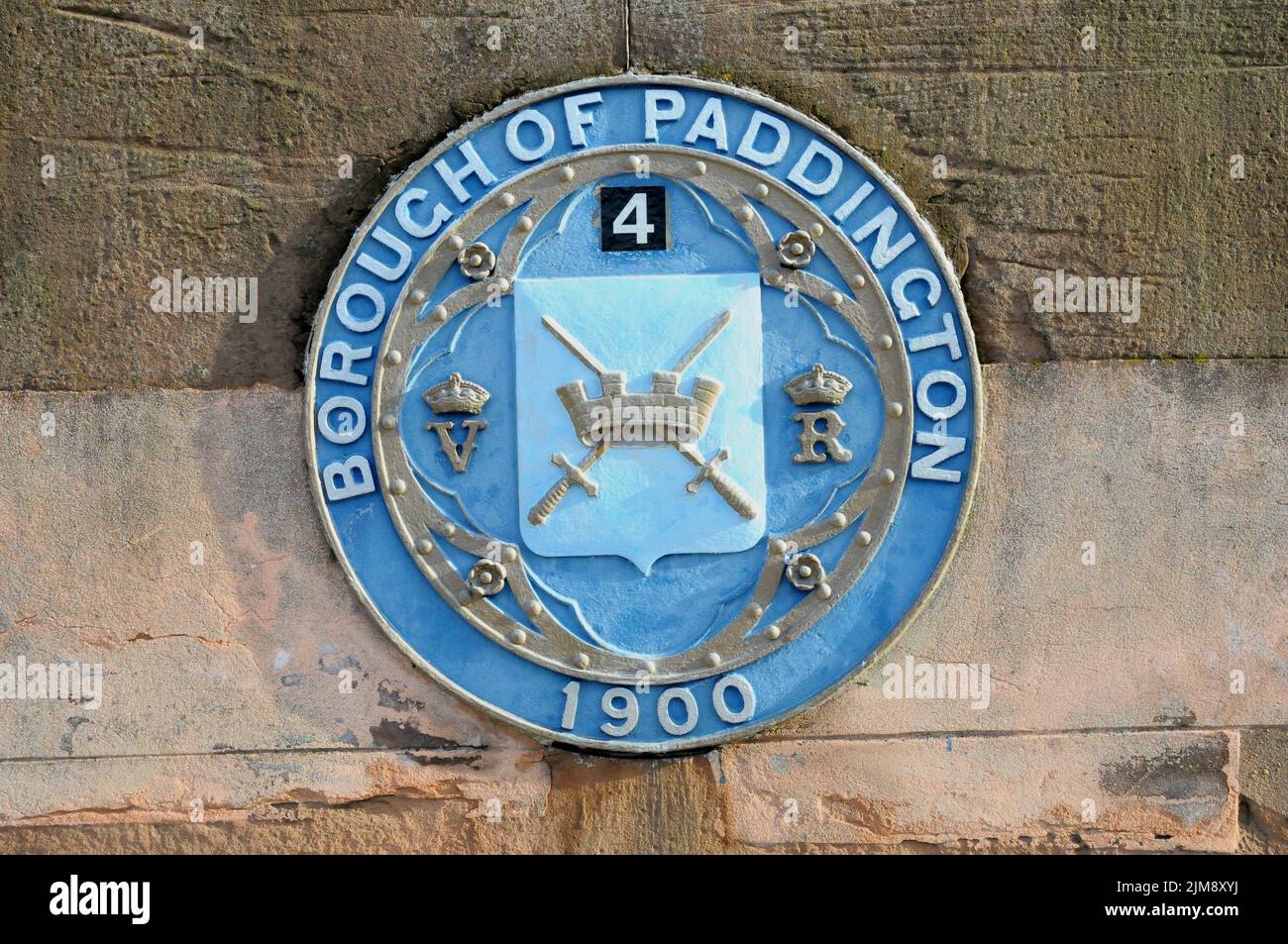 London Borough of Paddington sign Stock Photo - Alamy