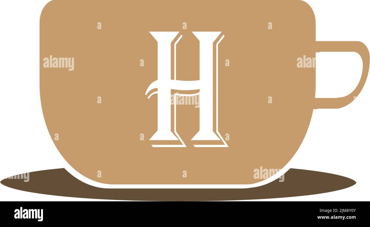 this is a letter H logo vector illustration design Stock Vector Image ...