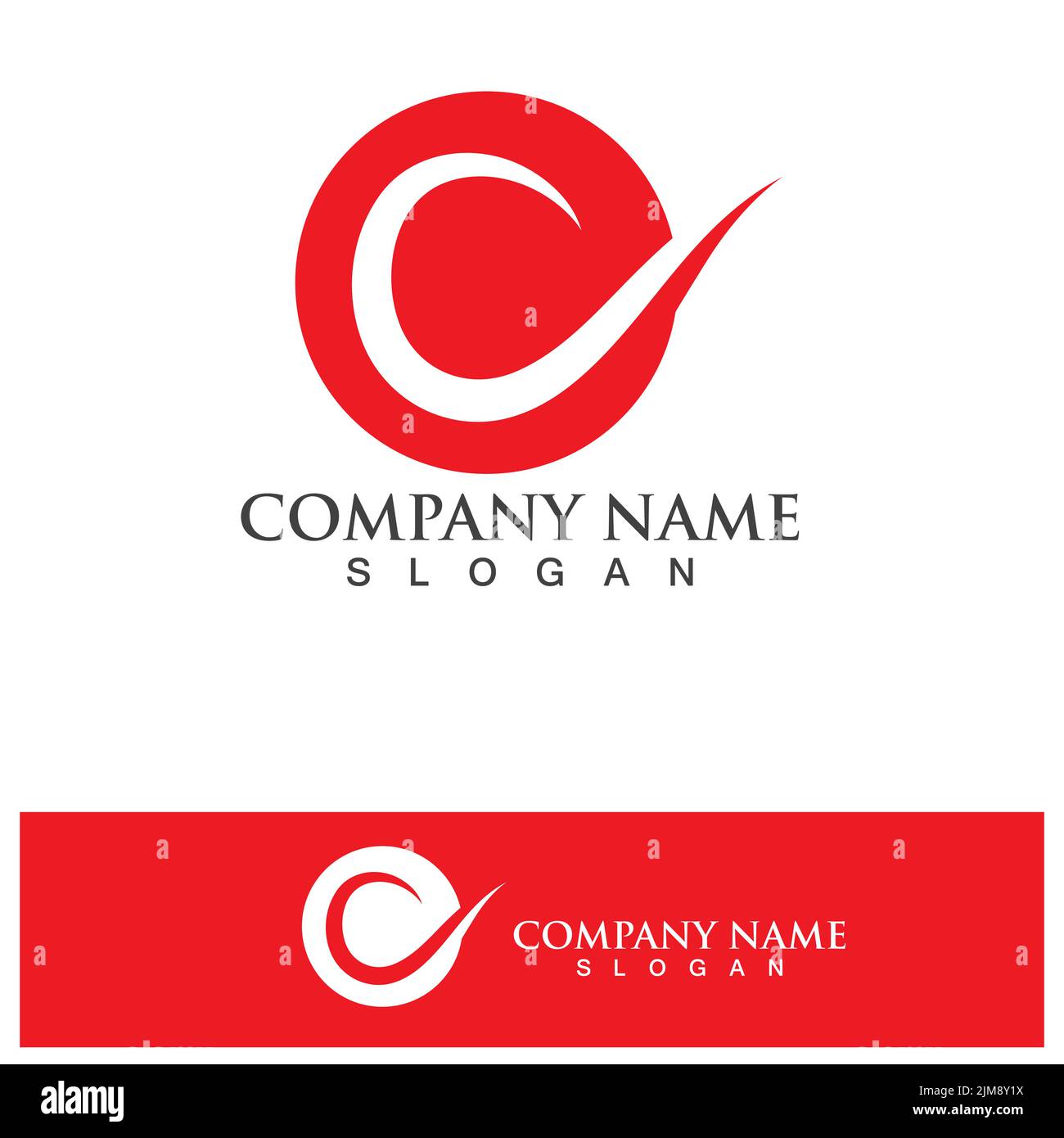 C Letter Logo Template vector icon design Stock Vector Image & Art - Alamy