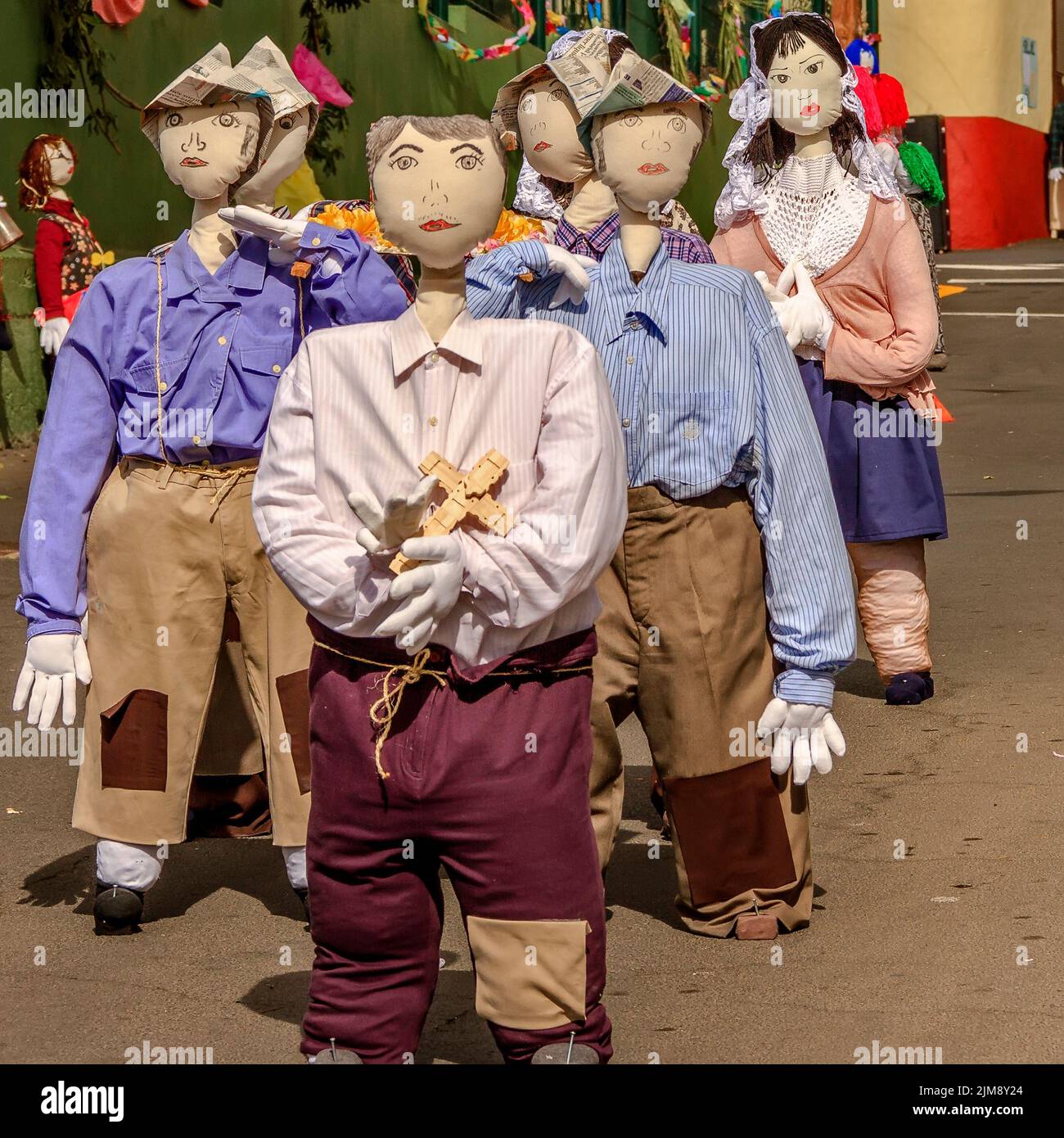 Fiesta de la santa cruz hi-res stock photography and images - Alamy