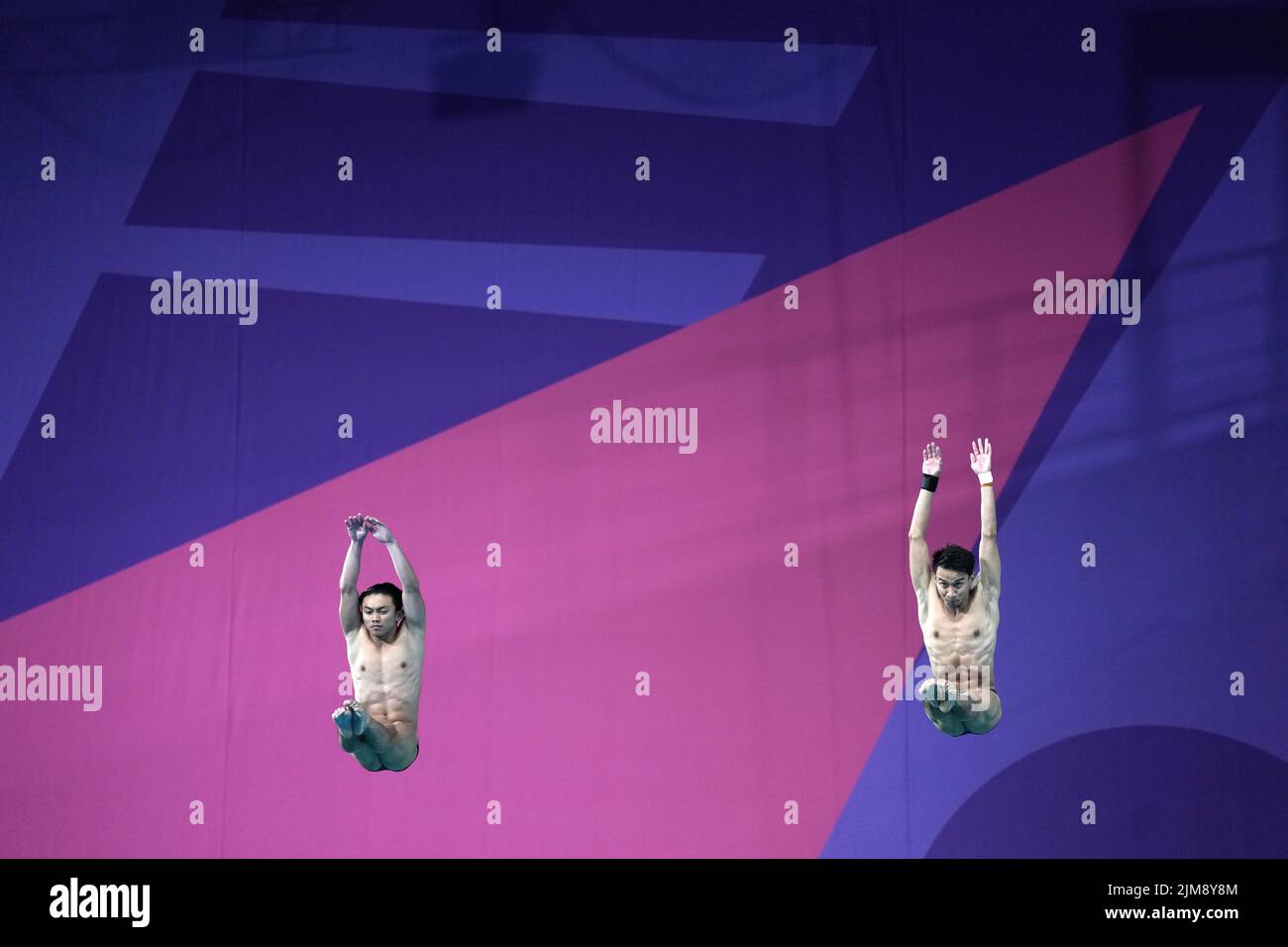 Malaysia's Gabriel Gilbert Daim and Muhammad Syafiq Bin Puteh during ...