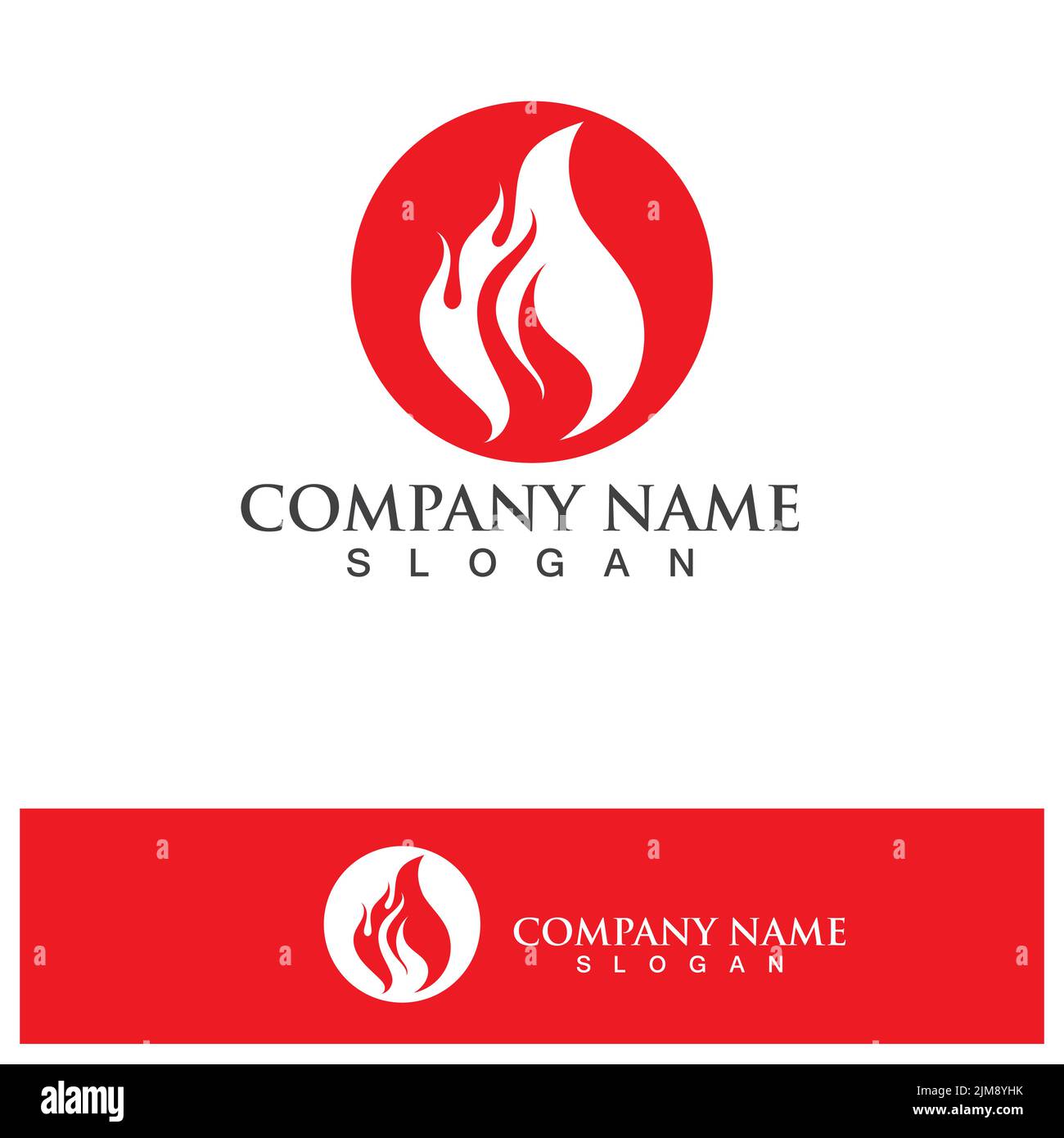 Fire Logo Template Flame Clipart Symbol Icon Vector Stock Vector Image ...