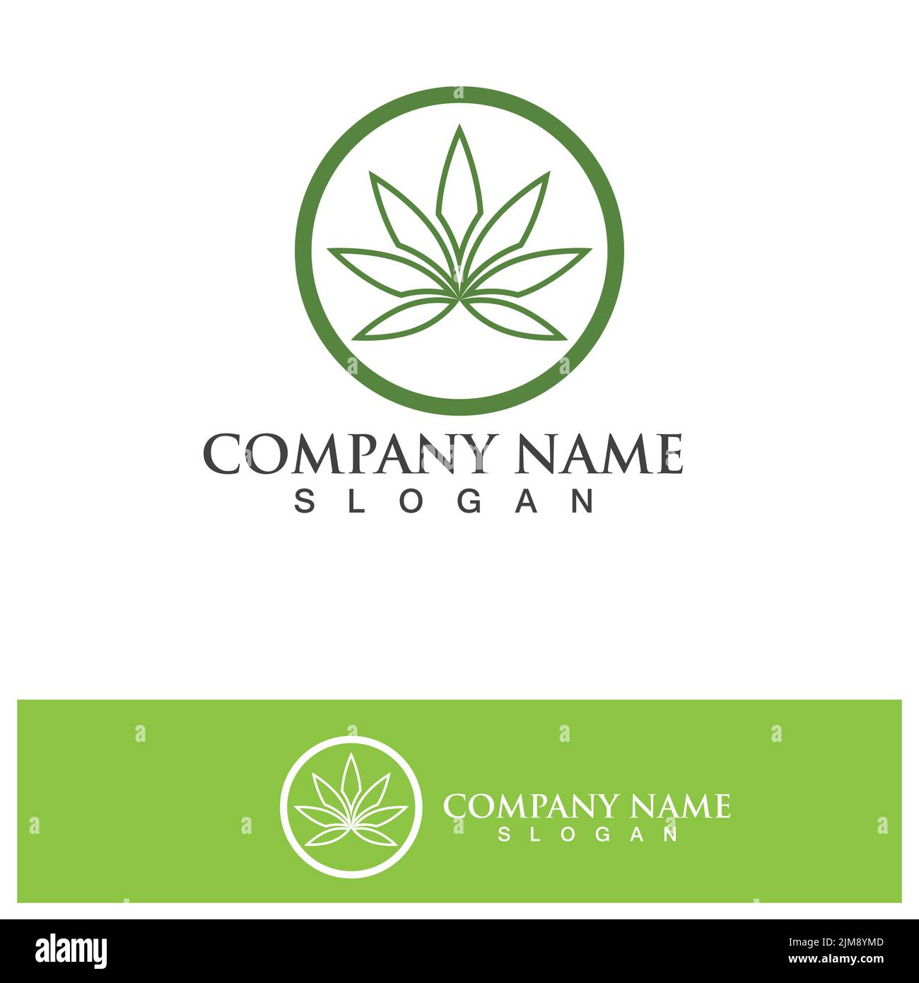 Cannabis leaf elements Stock Vector Image & Art - Alamy
