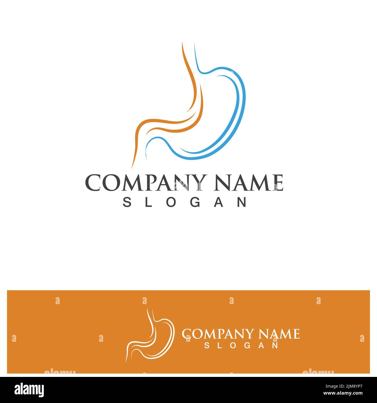 Stomach Health Logo vector illustration design - creative ...