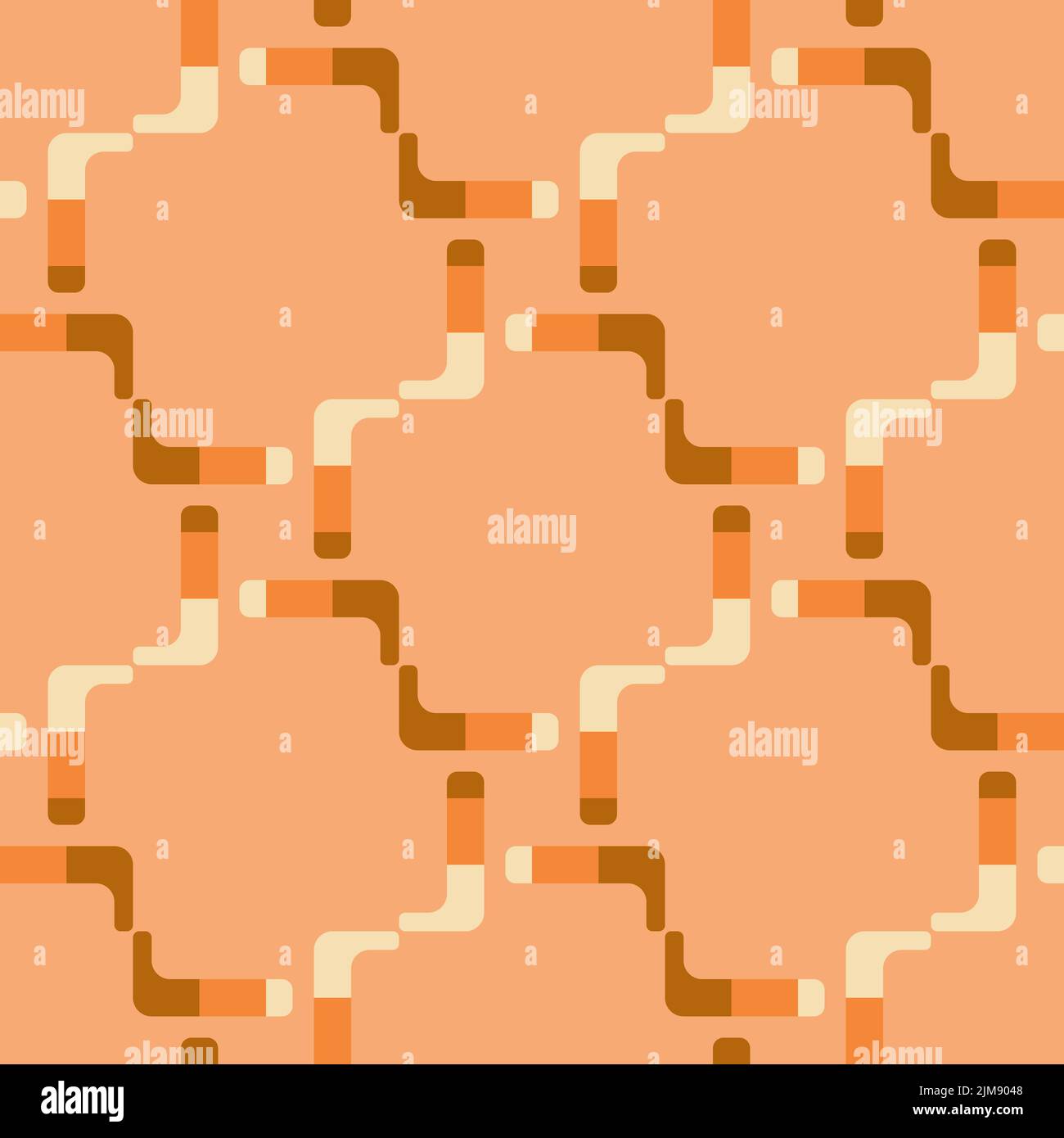 Simple soft geometric shapes will decorate any surface or thing and ...