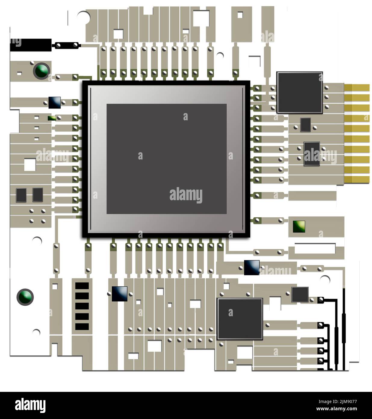 Abstract circuit board design technological Cut Out Stock Images ...