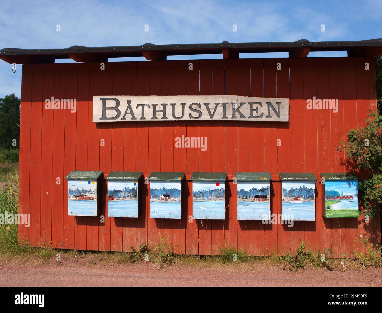Finland mailboxes hi-res stock photography and images - Alamy