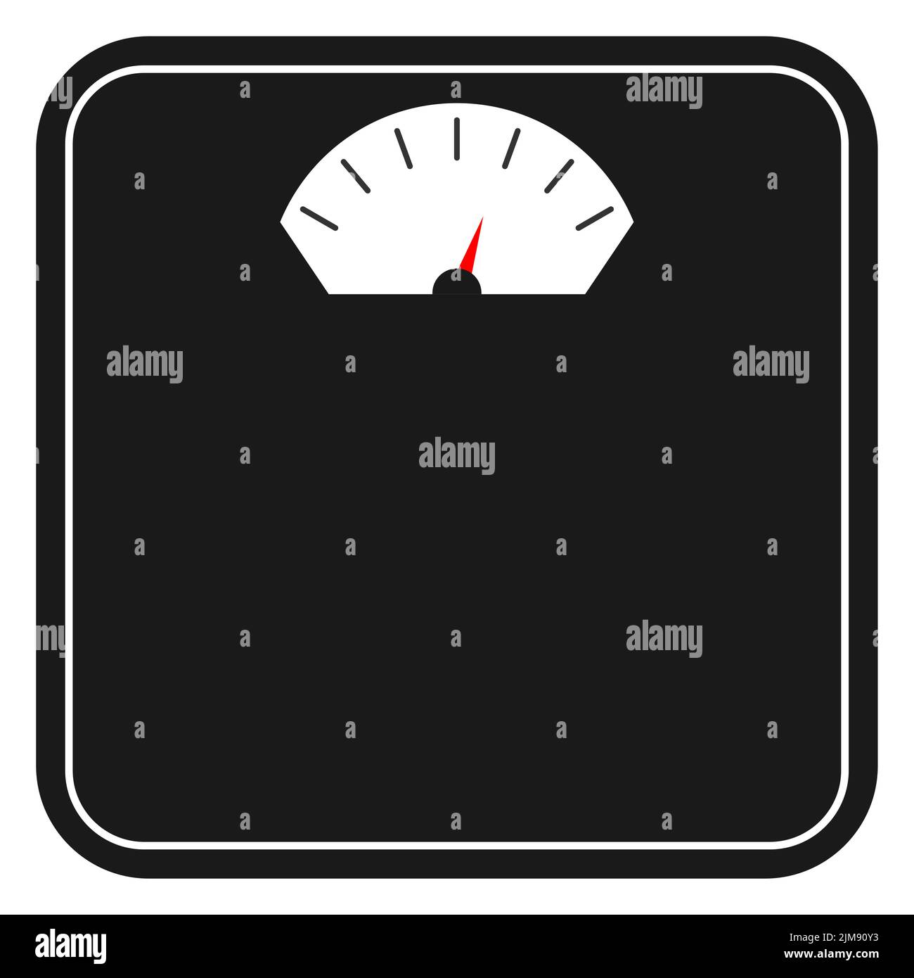Weight scale icon, healthy diet body symbol, loss calorie measure ...