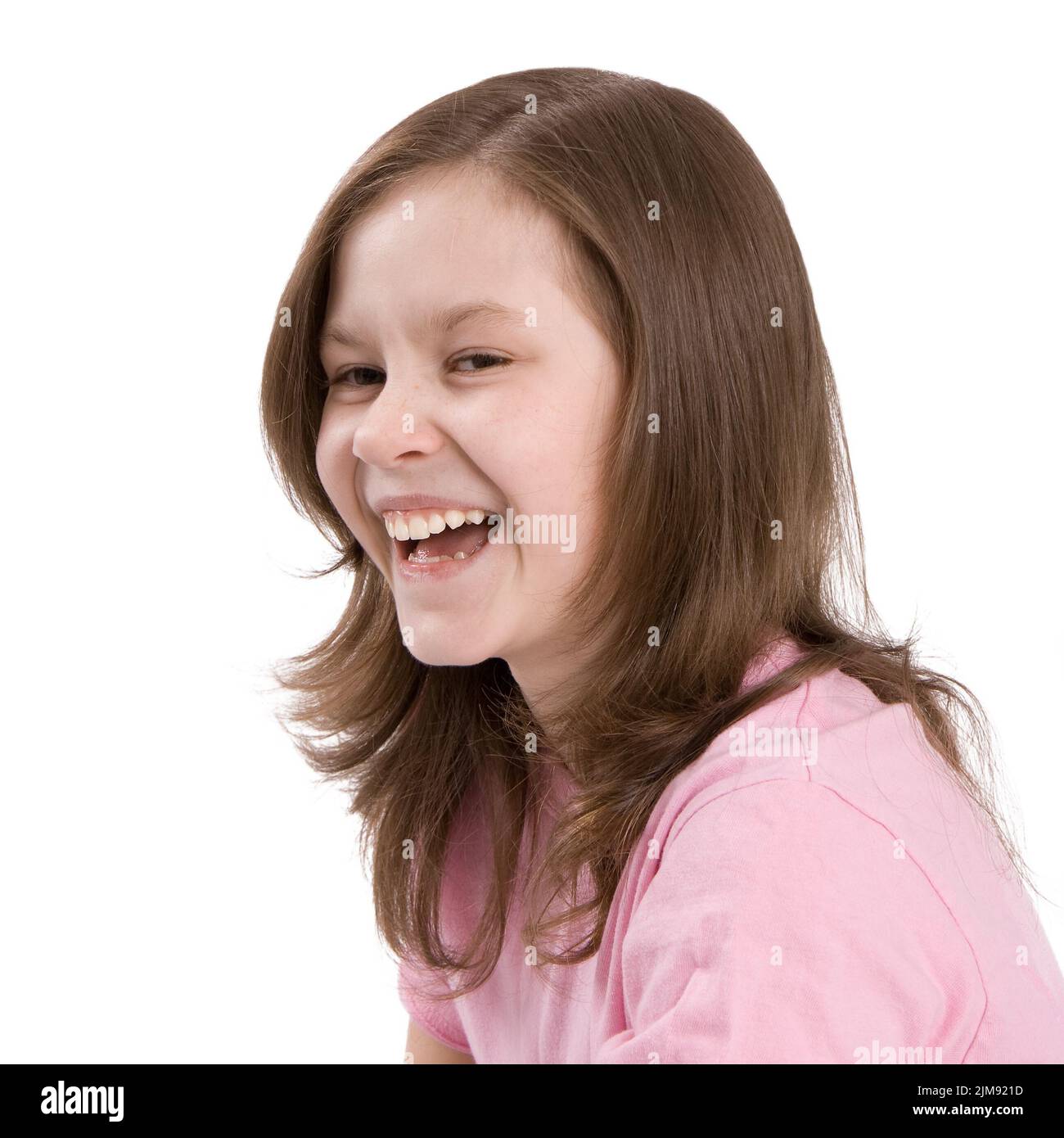 The laughing girl Stock Photo - Alamy
