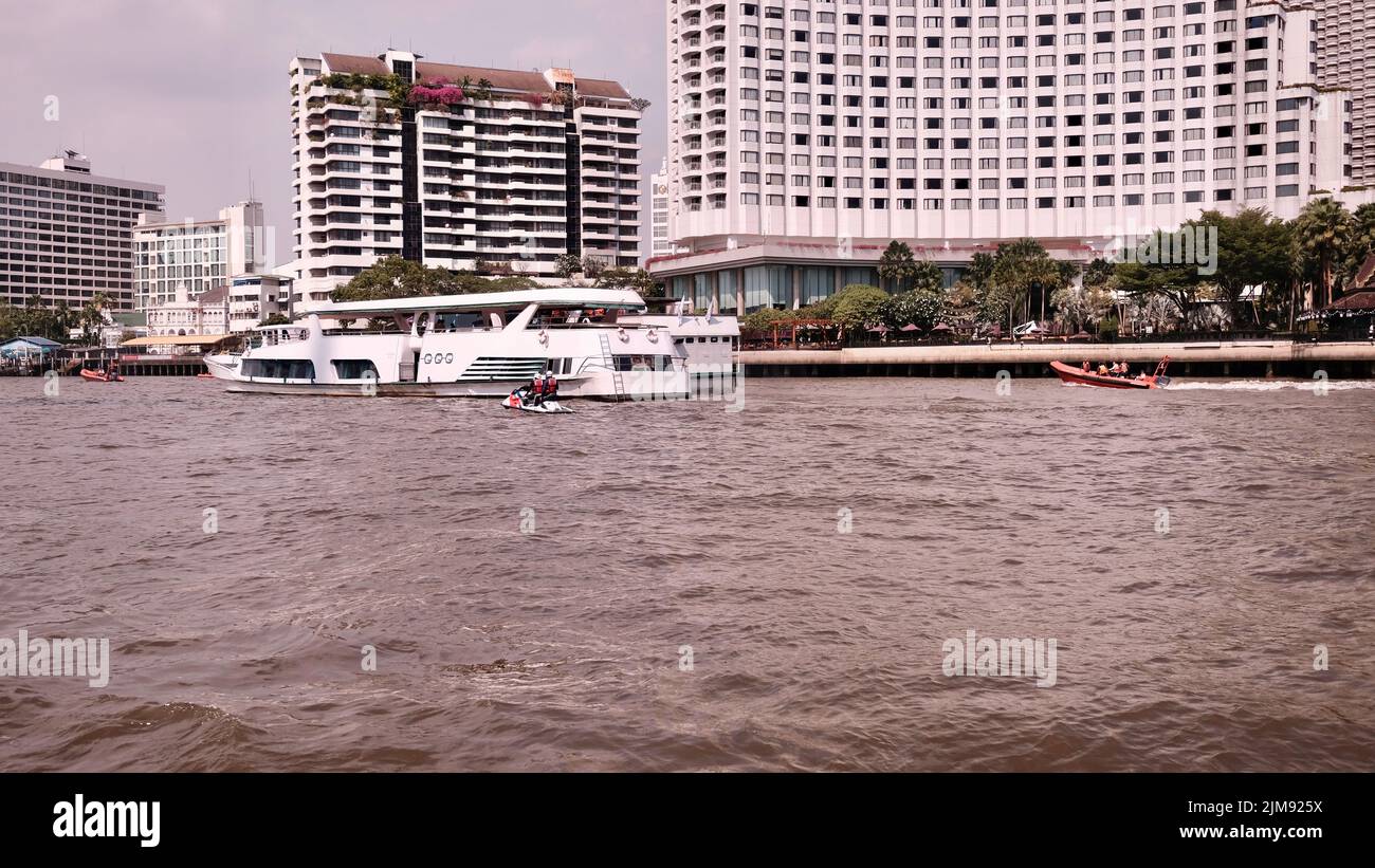 The Chao Phraya River Bangkok Thailand Stock Photo - Alamy