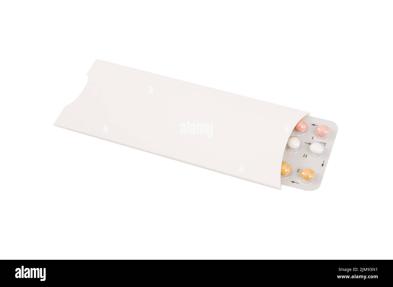 Contraceptive pill packet isolated hi-res stock photography and images - Alamy
