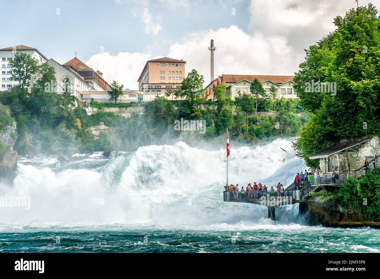 Rheinfall in Swiss Stock Photo - Alamy