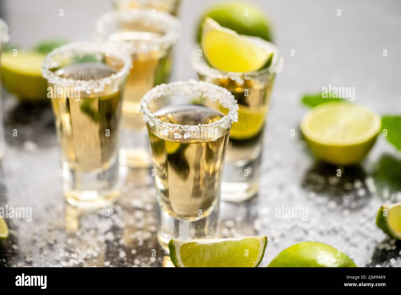 Alcoholic tequila shots lime hi-res stock photography and images - Alamy