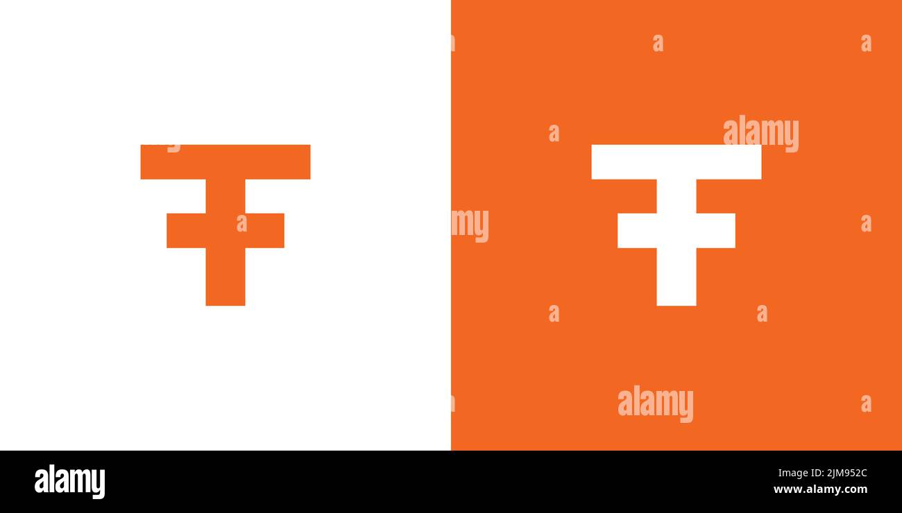 Modern and professional FF letter initials logo design Stock Vector ...