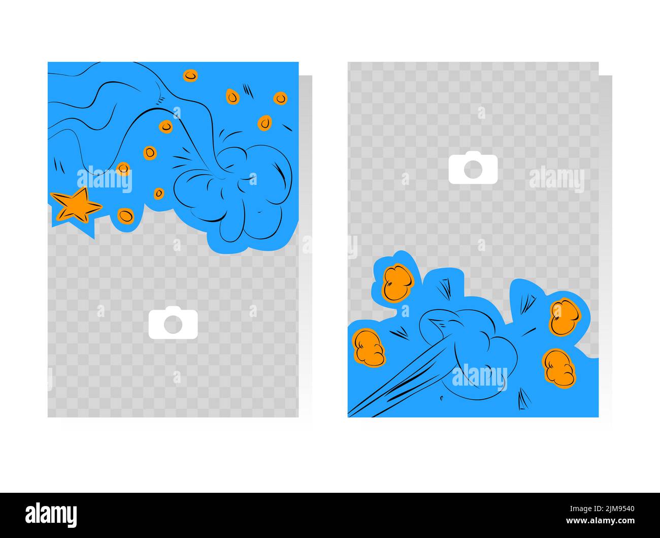 Boom poster. Banner template for explosive event. Design with dynamic ...