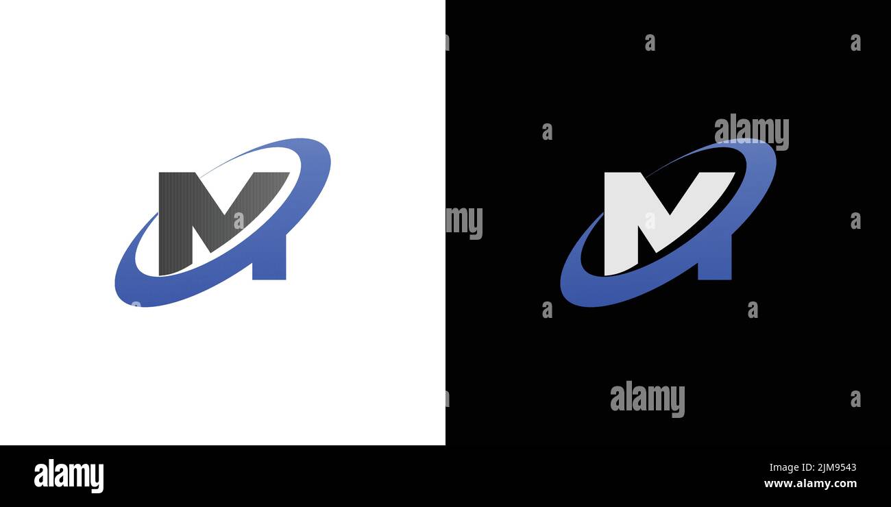 Modern and professional letter M initials logo design Stock Vector Image & Art - Alamy