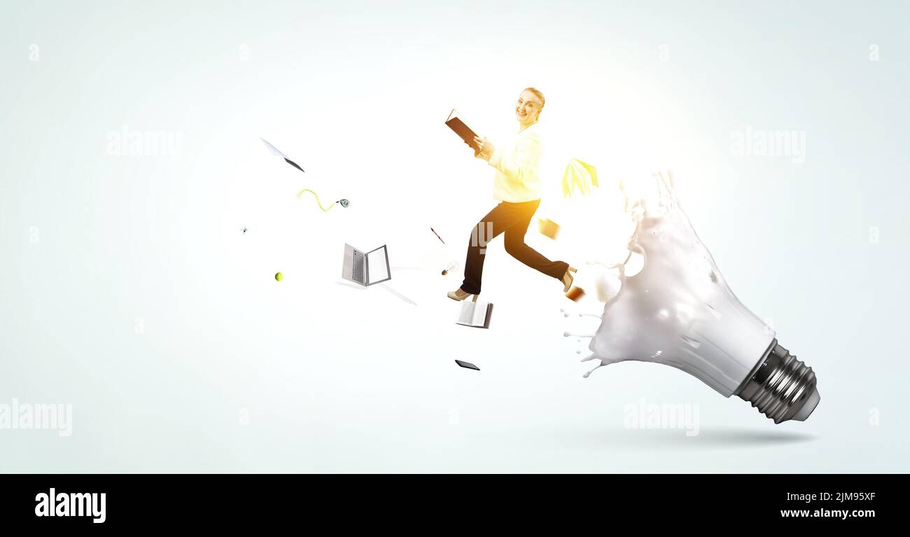 Competition and creativity in business Stock Photo - Alamy