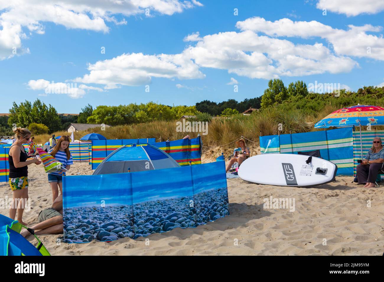 Knoll beach uk studland hi-res stock photography and images - Alamy